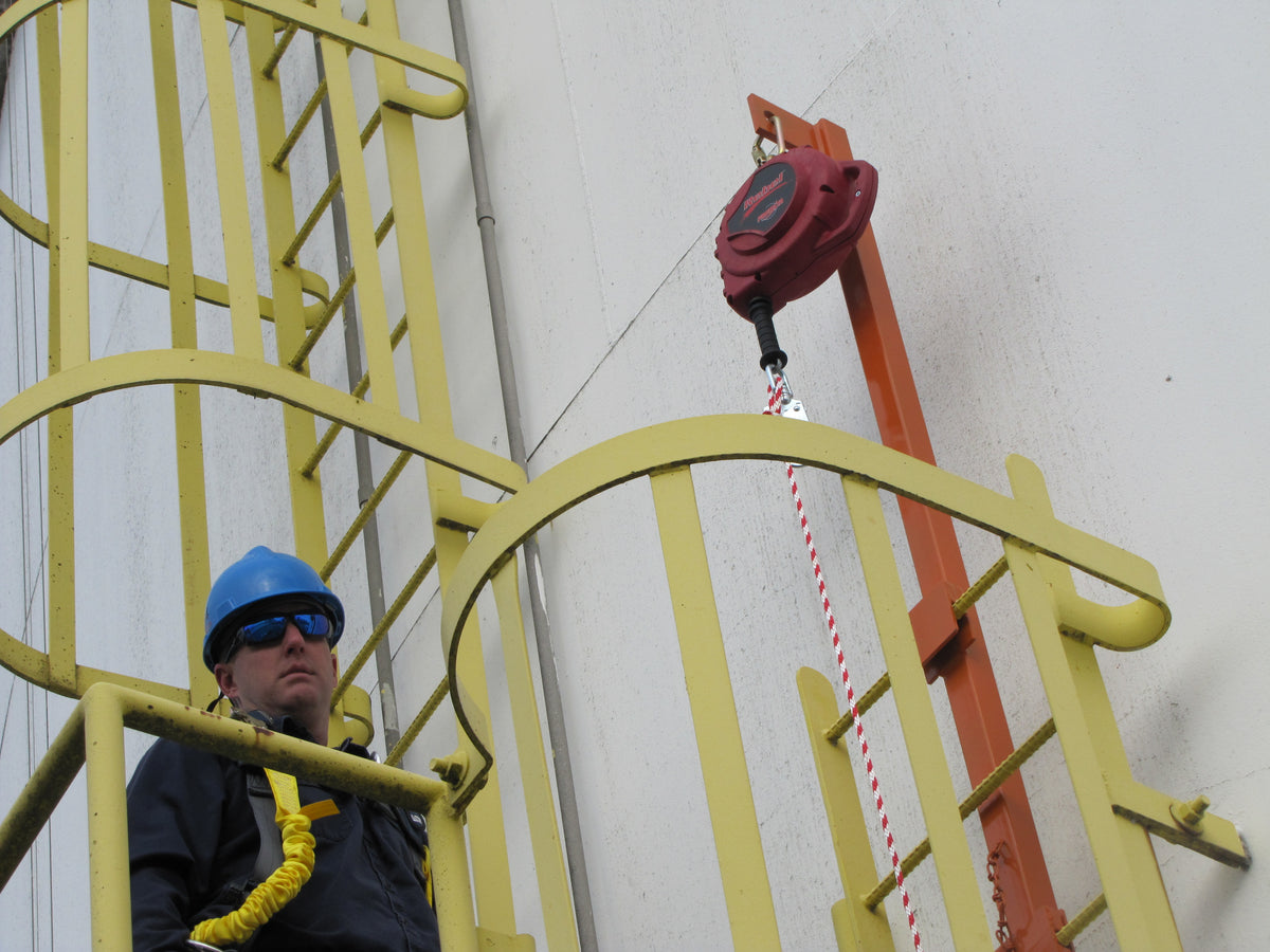 LAD-TOP Ladder Tie Off Post - Series 1 (Side Dismount) – Healthworks Safety